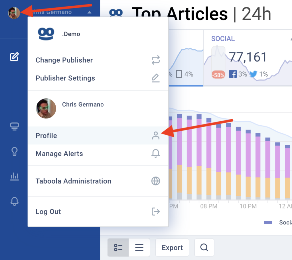 My Profile Settings - Newsroom help