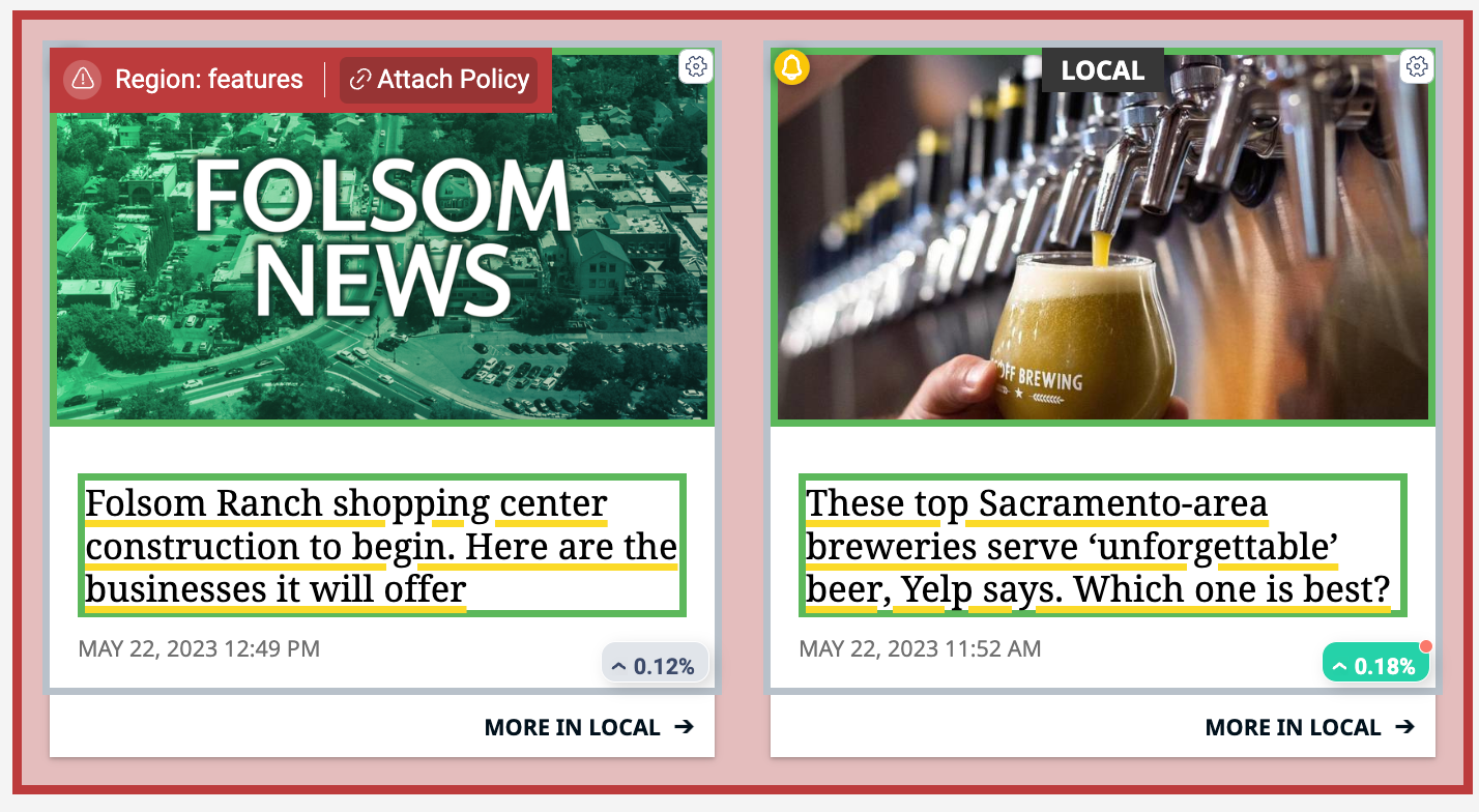 Chrome Extension Heads-up Display (HUD) - Newsroom help